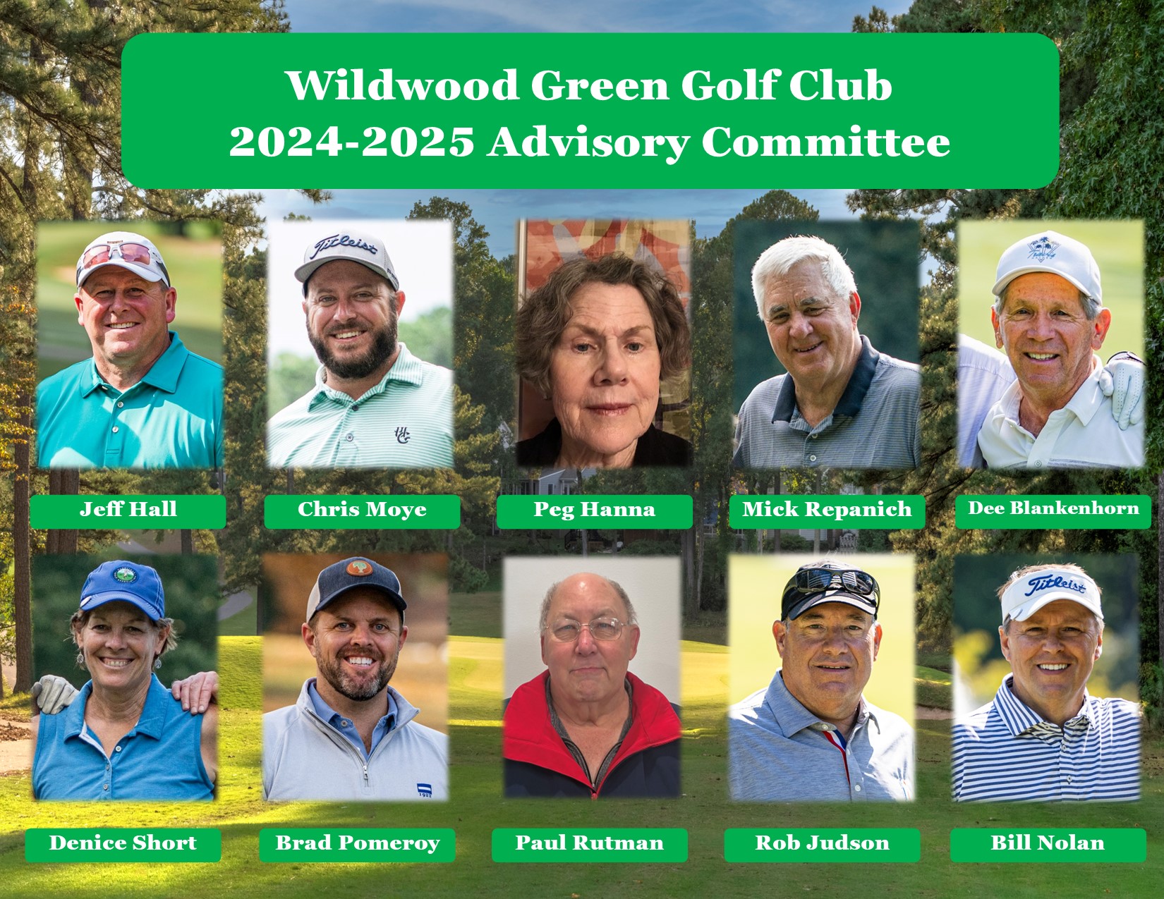 Wildwood Green Advisory Committee - Wildwood Green Golf Club; Where Champions Play!